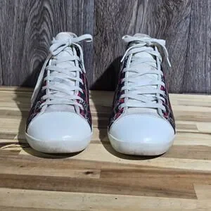 Soyoto | Shoes | Atlanta Falcons Soyoto High Top Sneakers Us Black Red ...